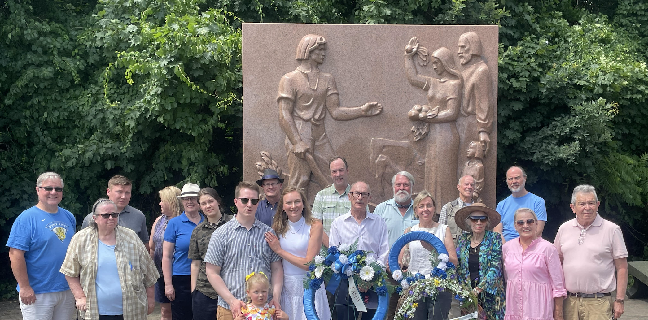 Finnish Settlers' Monument, Delaware Valley - Finlandia Foundation National